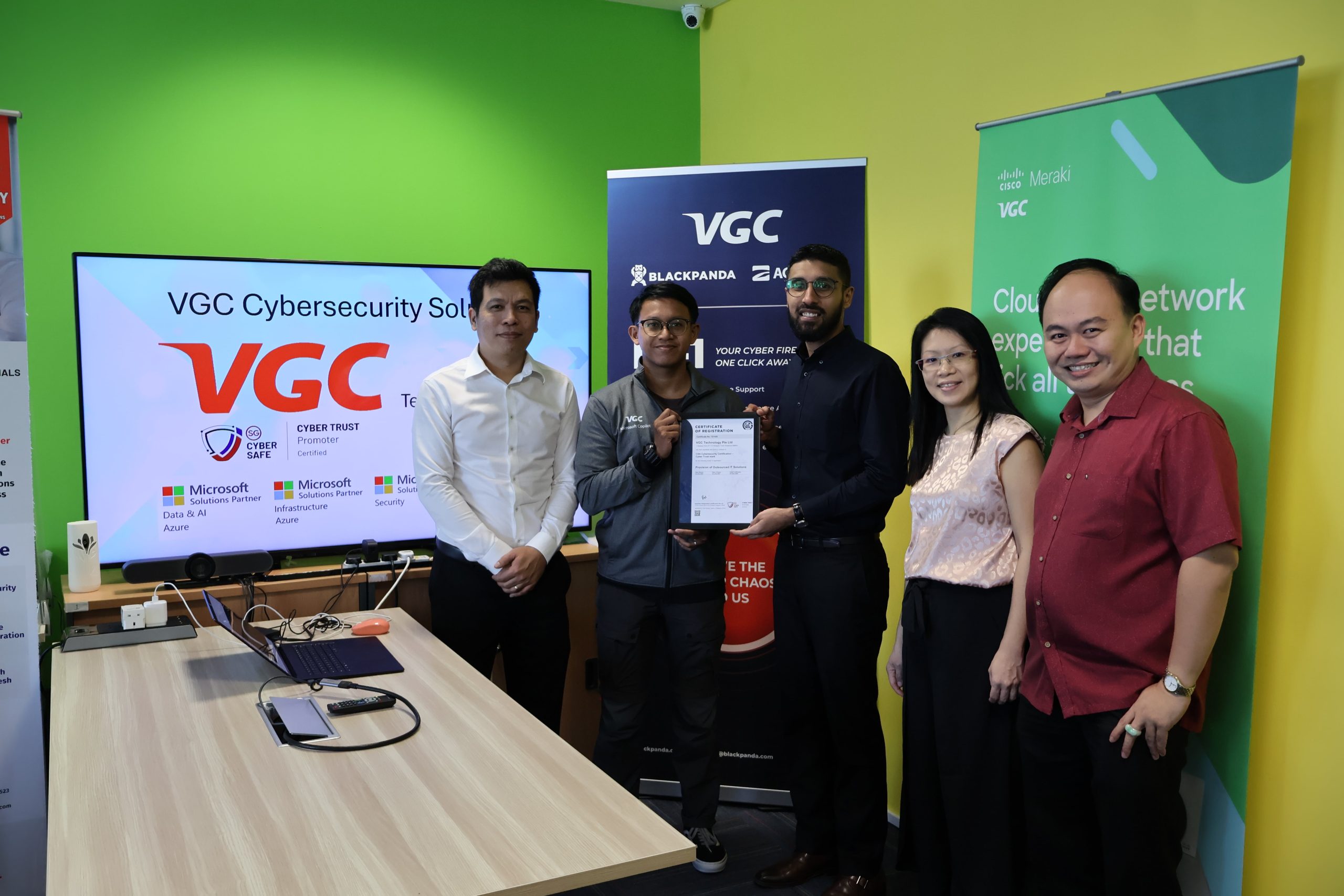 VGC Technology Achieves Cyber Trust Mark: A Cybersecurity Milestone - ATET Security